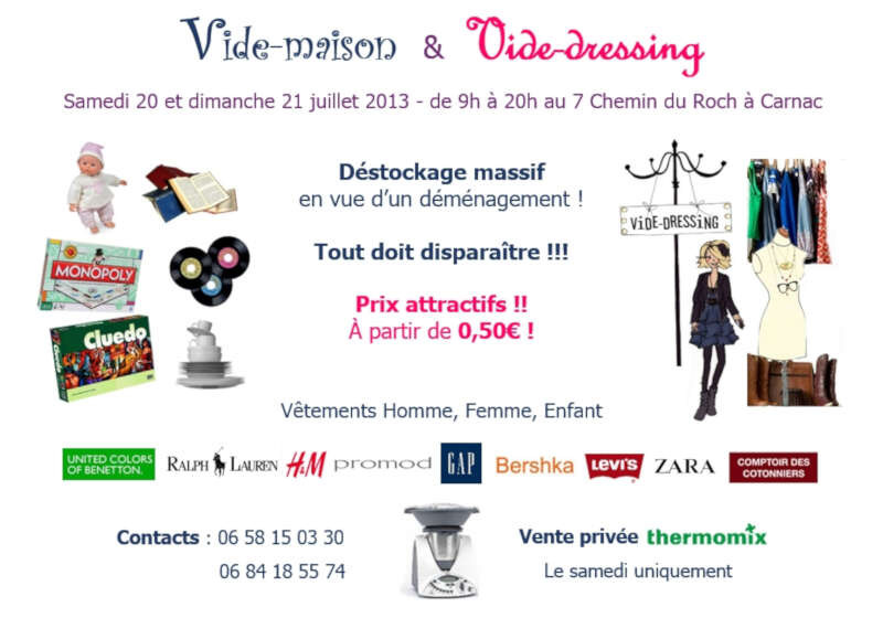 Vide maison / vide dressing à Carnac Vide-maison 56