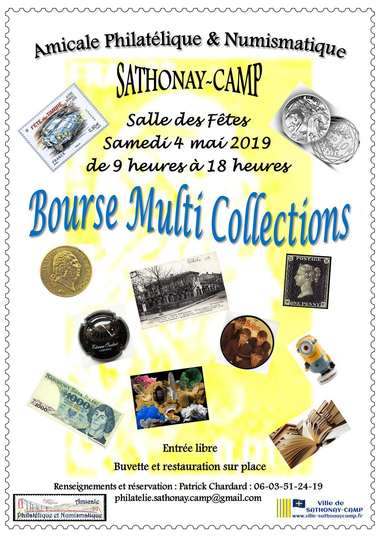 Bourse multicollections à Sathonay-camp Salon de collectionneurs 69