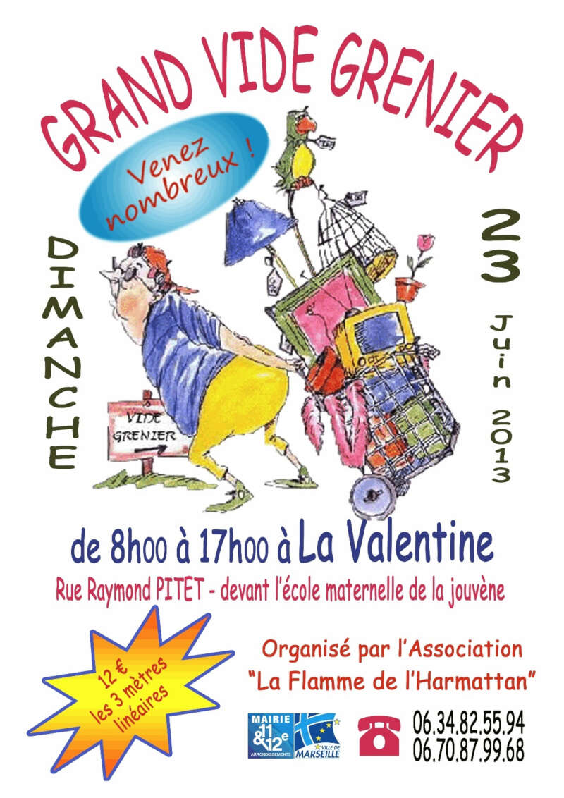 Vide Grenier Marseille Valentine